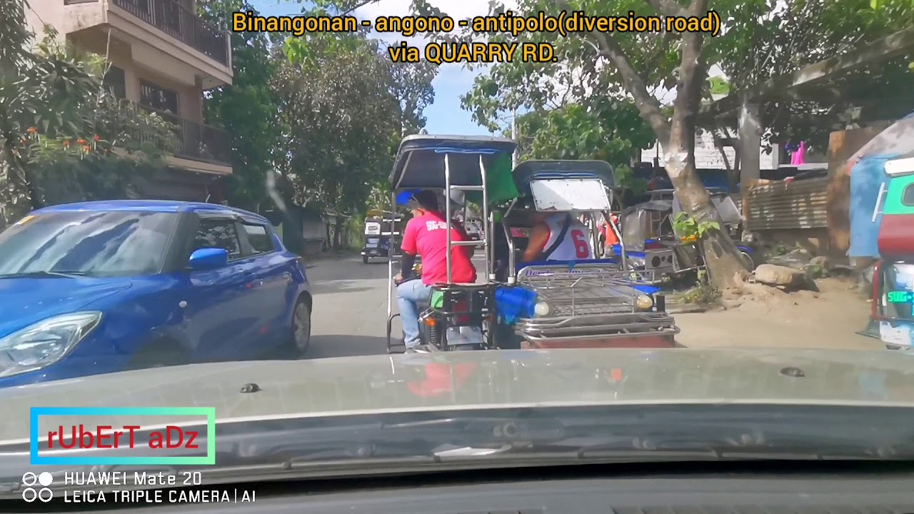 #BINANGONAN #ANGONO #ANTIPOLO diversion road. via QUARRY ROAD - YouTube