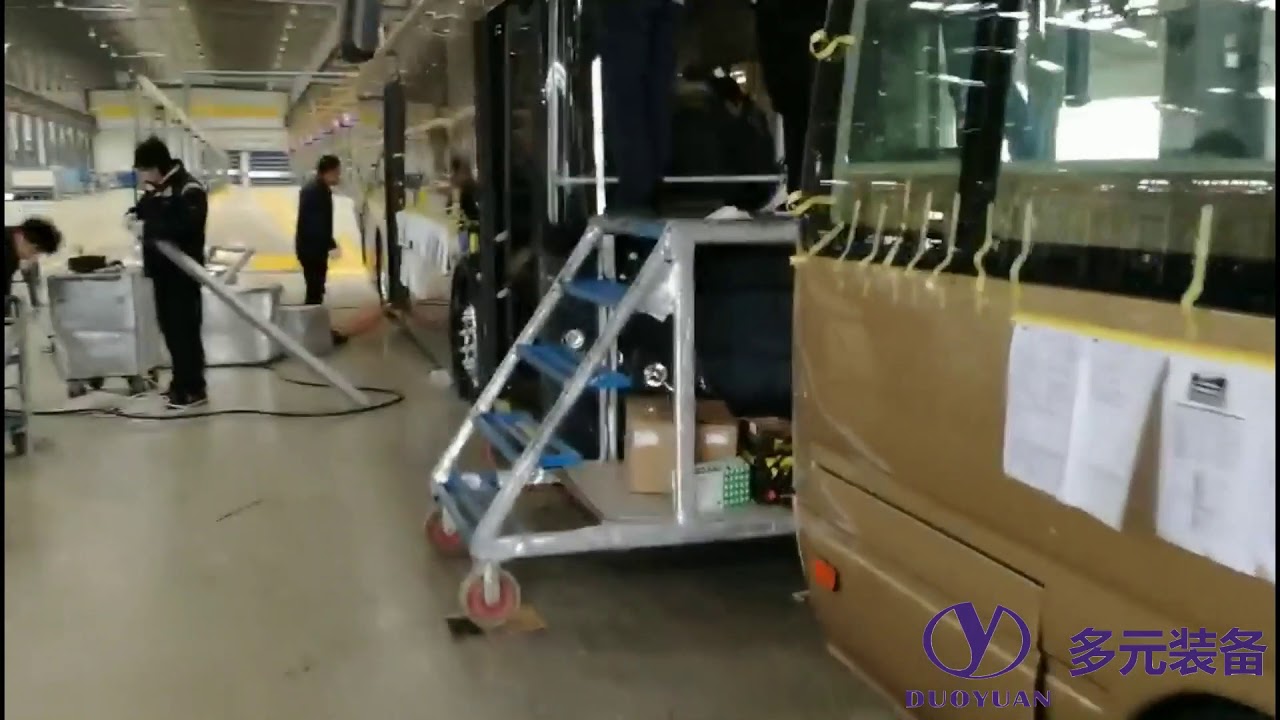 DUOYUAN City Bus Assembly Line-BUS ASSEMBLY LINE - YouTube