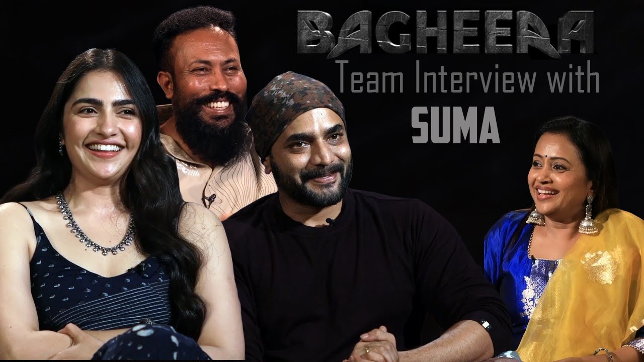 Bagheera Movie Team Interview With Suma | SriMurali | Rukmini Vasanth ...