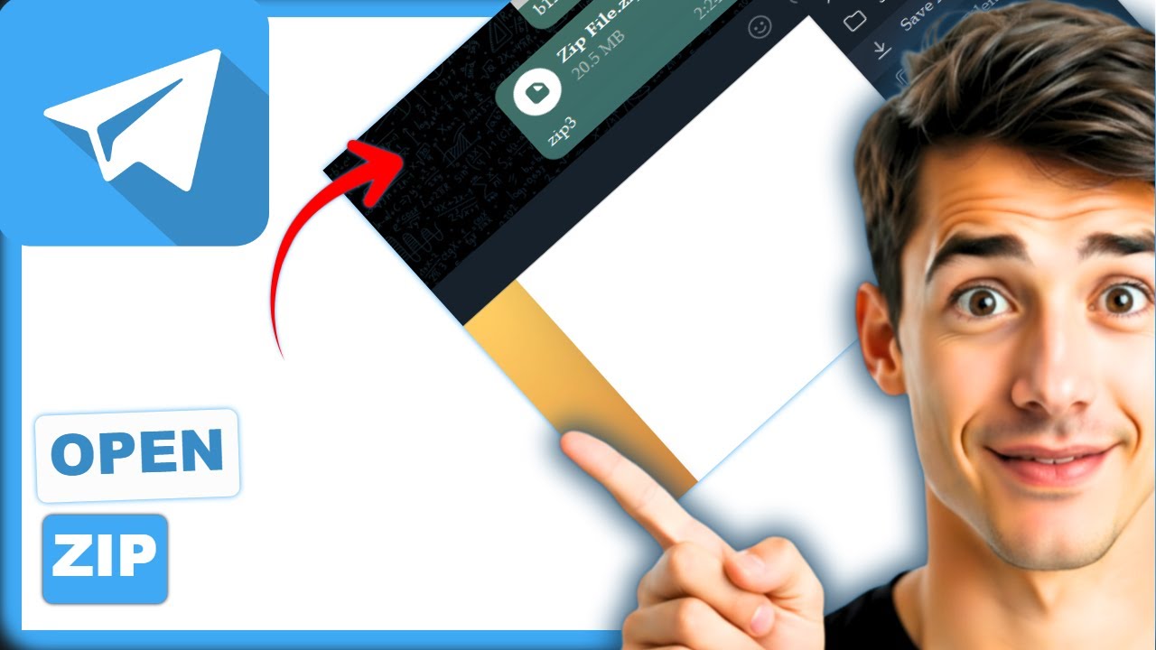 How to open zip files in Telegram (Easiest Way)(2026 Guide) - YouTube