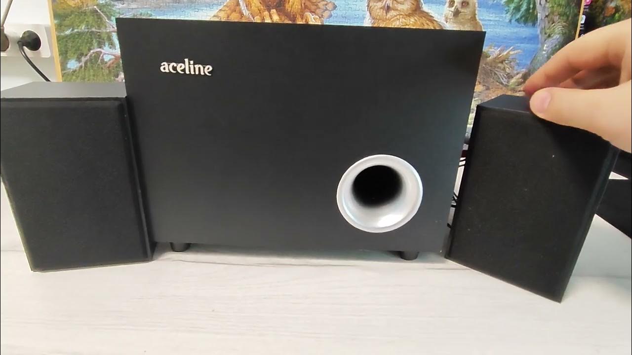 Обзор колонок Aceline ASP500 + демонстрация звука - YouTube