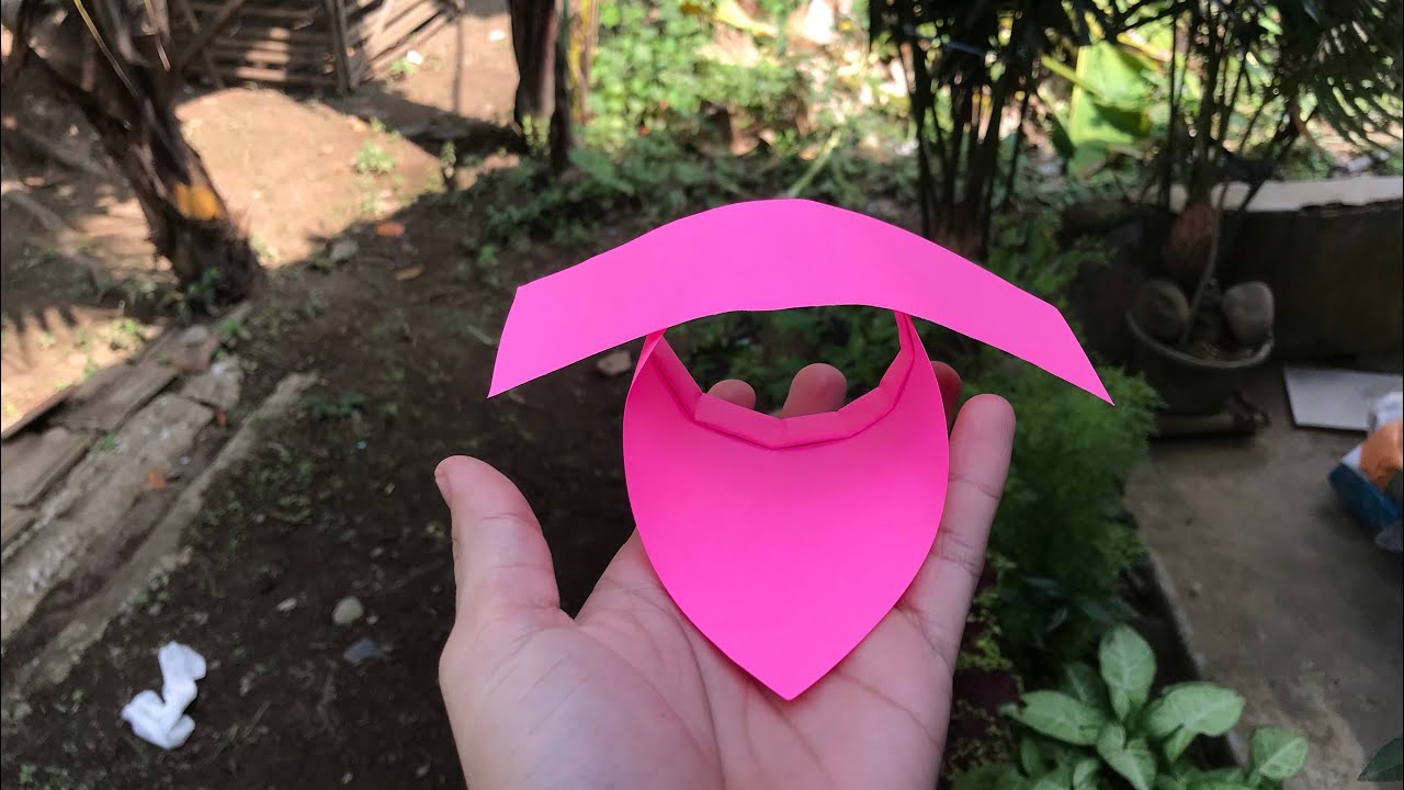 How to make a round paper airplane fly | papercraft - YouTube