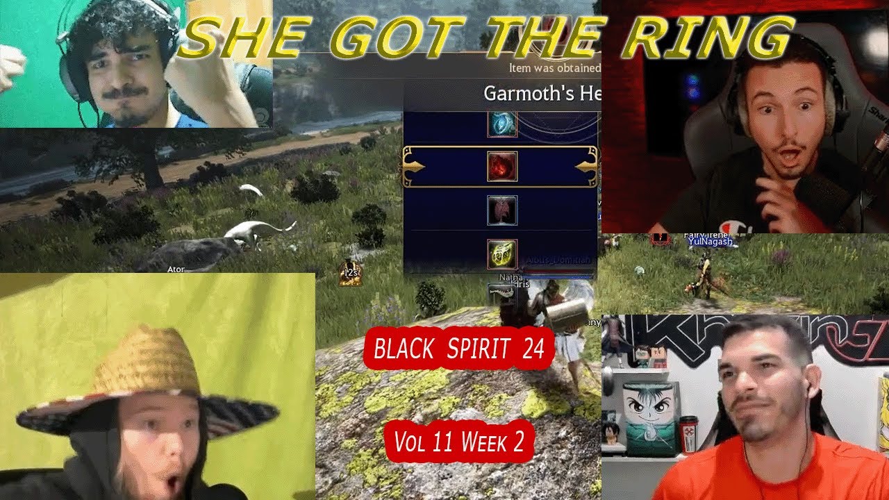 She got the ring | Black Spirit 24 Vol.11 Week 2 - YouTube