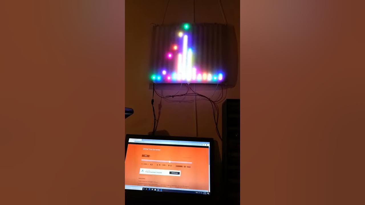 14 Bands Spectrum Analyzer Test Youtube