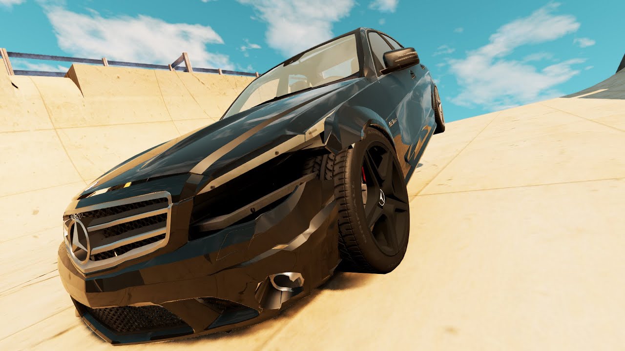 Cars vs Mega Ramp #7 Realistic Cars Crashes BeamNG Drive - YouTube