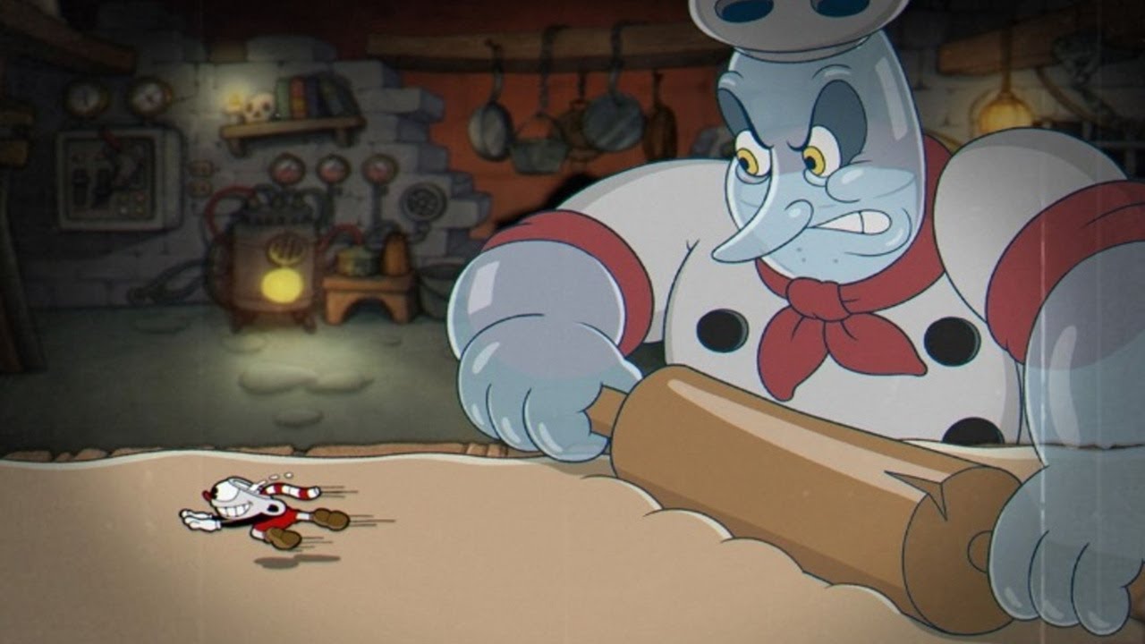 The Unused Phases And Artwork Of Chef Saltbaker Cuphead DLC - YouTube