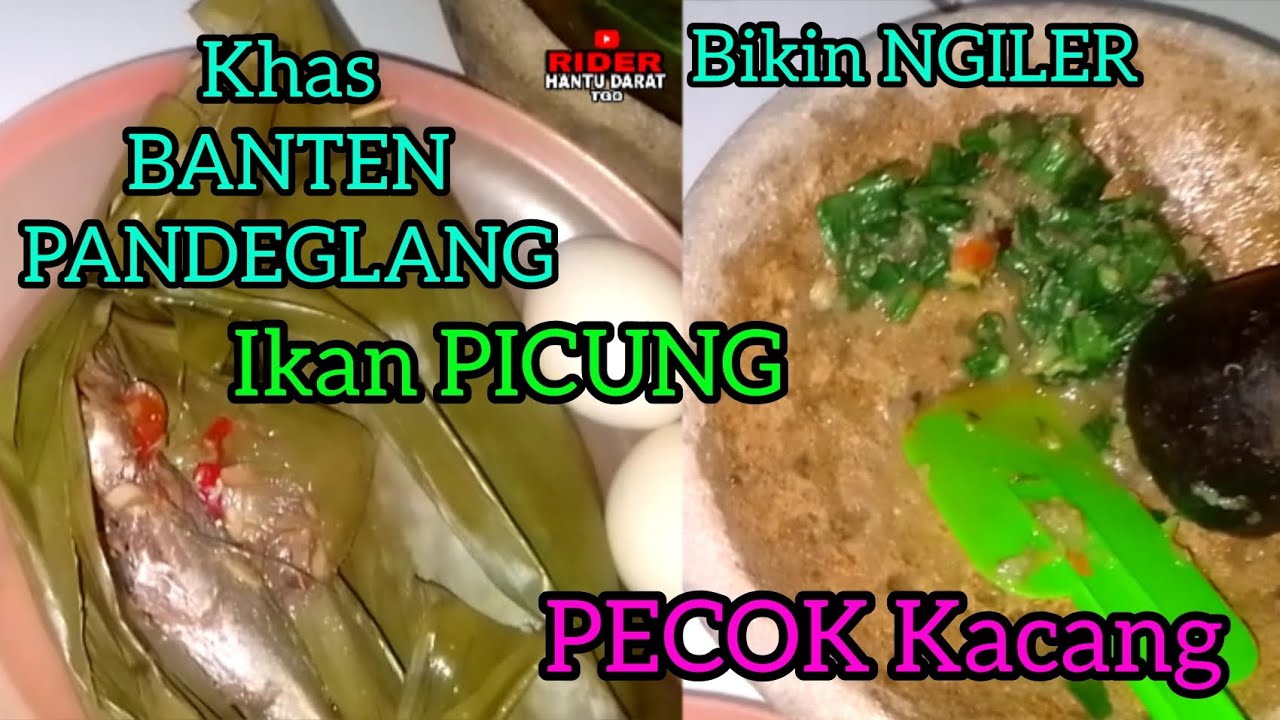 PEPES Ikan PICUNG PICUNGAN PECOK Kacang Khas BANTEN PANDEGLANG KULINER ...