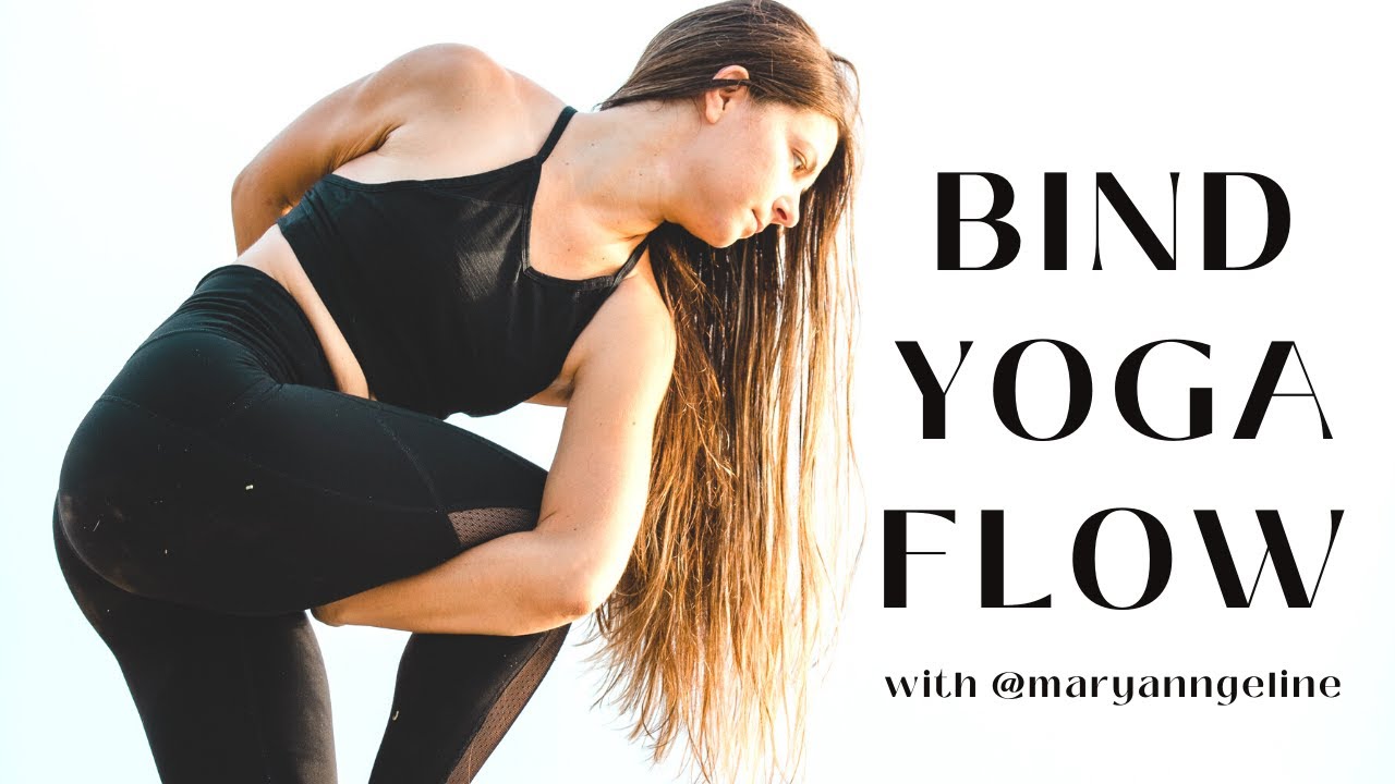BIND YOGA FLOW | Shoulder Opener & Binds with MaryAnngeline - YouTube