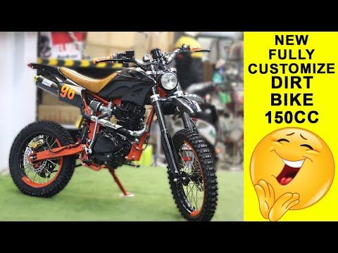 Dirt Bike 150 Cc 2022 Fully Modified by New Pak Trading Company - YouTube