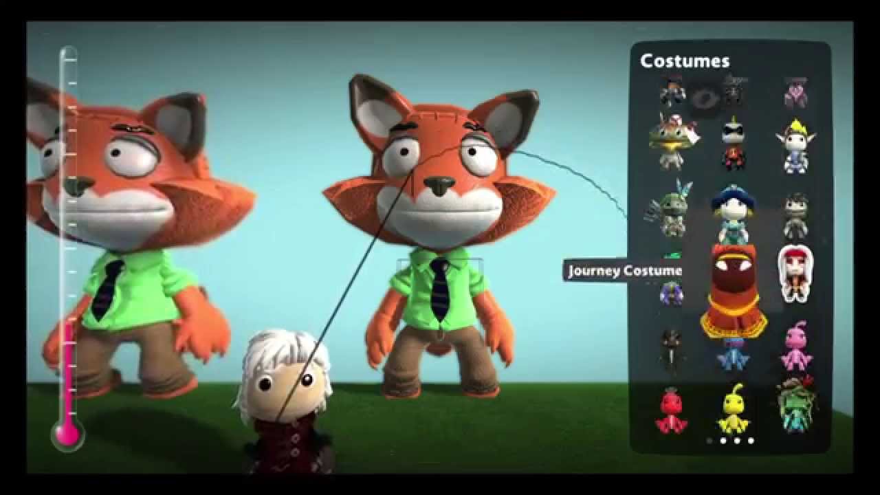 Little Big Planet 3 Zootopia Nick Wilde Costume tutorial - YouTube