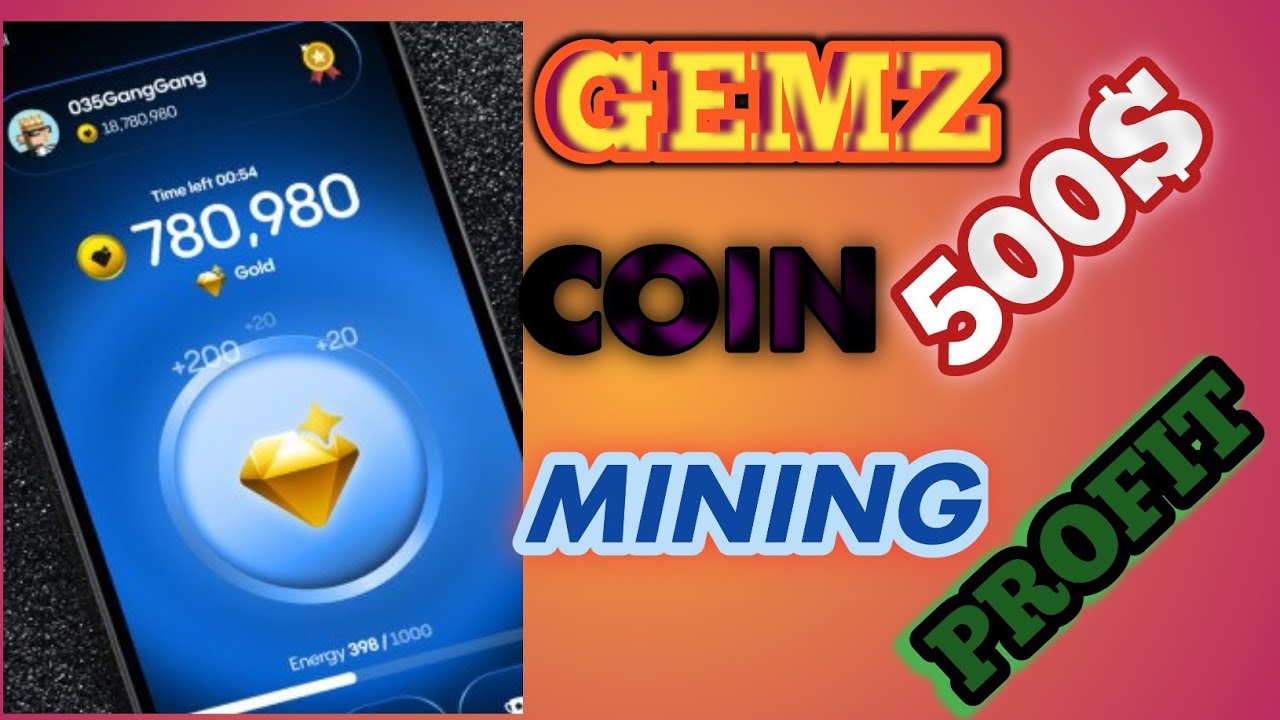 Gemz Telegram Bot Mining project. Earn Gemz Coin On telegram By Click ...