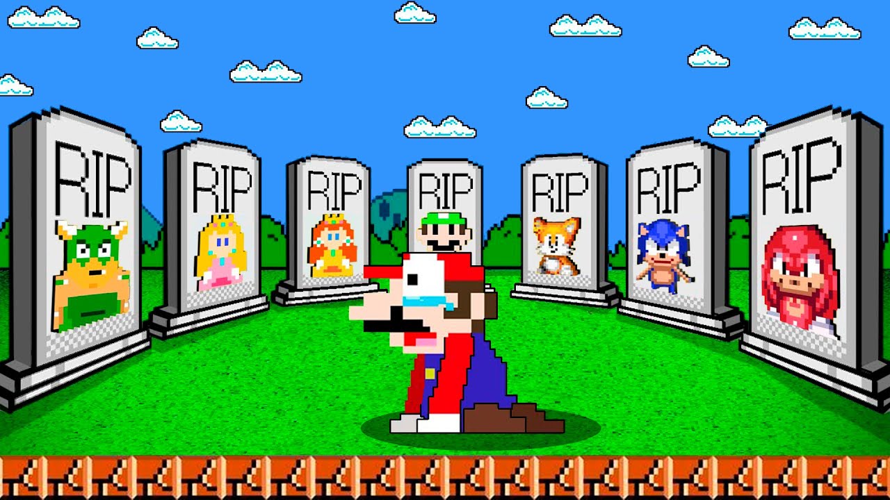 All Mario Team R.I.P: Sorry Luigi, Princess Peach & Sonic Family ...
