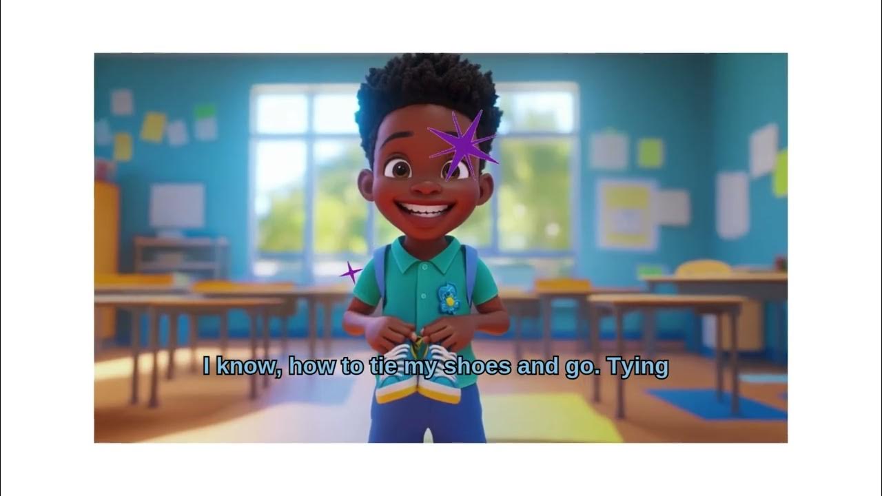 Tying My Laces...Off to New Places ..A Shoe Tying Read- Along Social ...