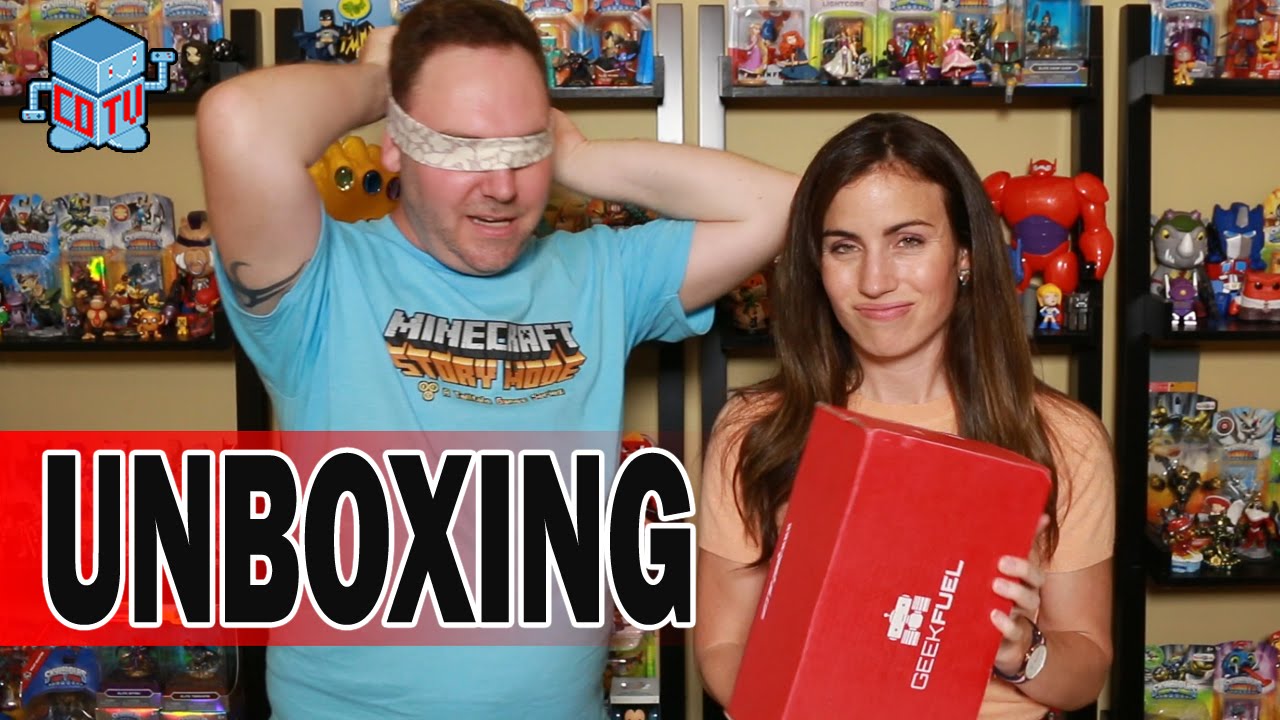 Blind Unboxing Geek Fuel Sept 2015 Hailey Bright - YouTube