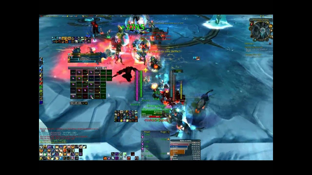 Defile Death Lich King phase 2 WoW - YouTube