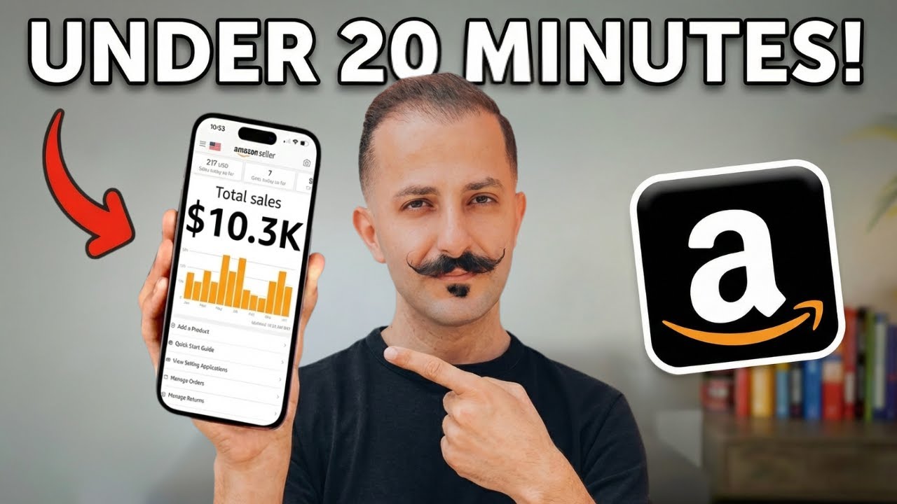 How To Sell On Amazon FBA In Under 20 Minutes (2026 Update) - YouTube