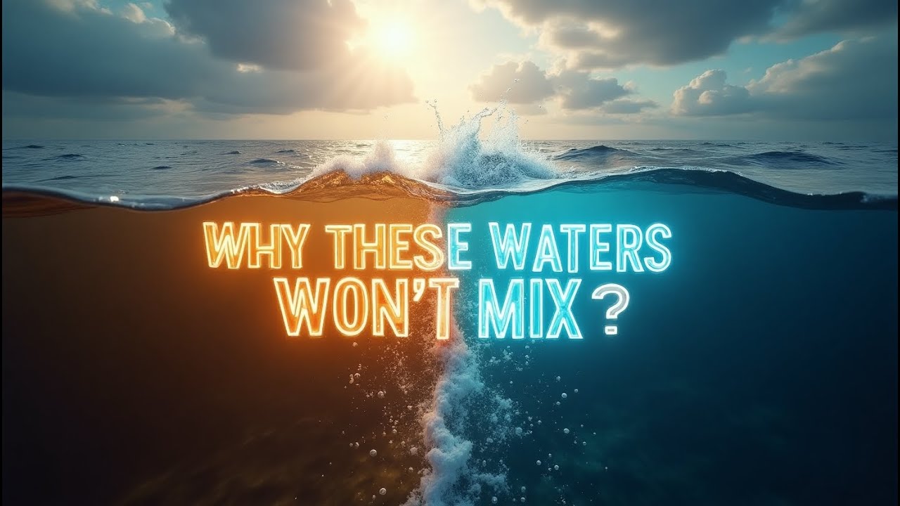 Science or Miracle | Why These Waters Don't Mix | Infocology - YouTube