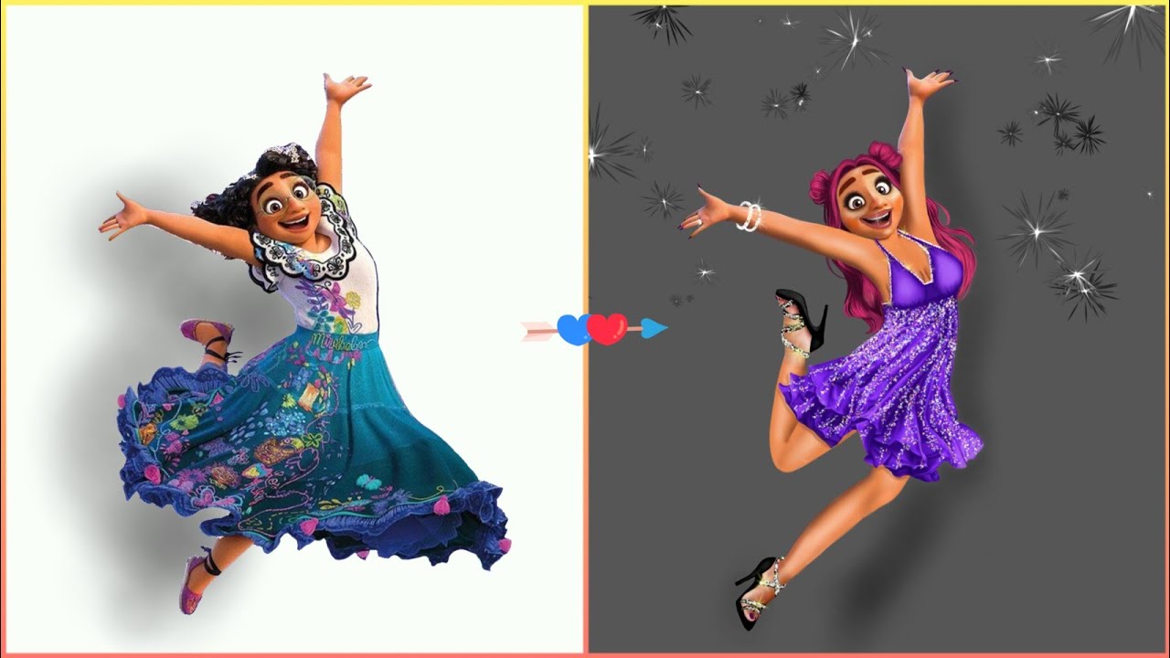 Encanto : Mirabel Madrigal Glow Up -Disney Movie Transformation ...