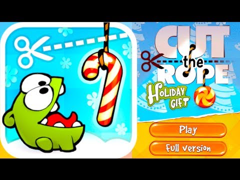 CUT THE ROPE: HOLIDAY GIFT - Walkthrough Part 1 (iPhone Gameplay) - YouTube