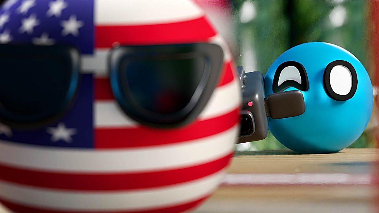 AMERICAN HOUSE TOUR | Countryballs Animation - YouTube