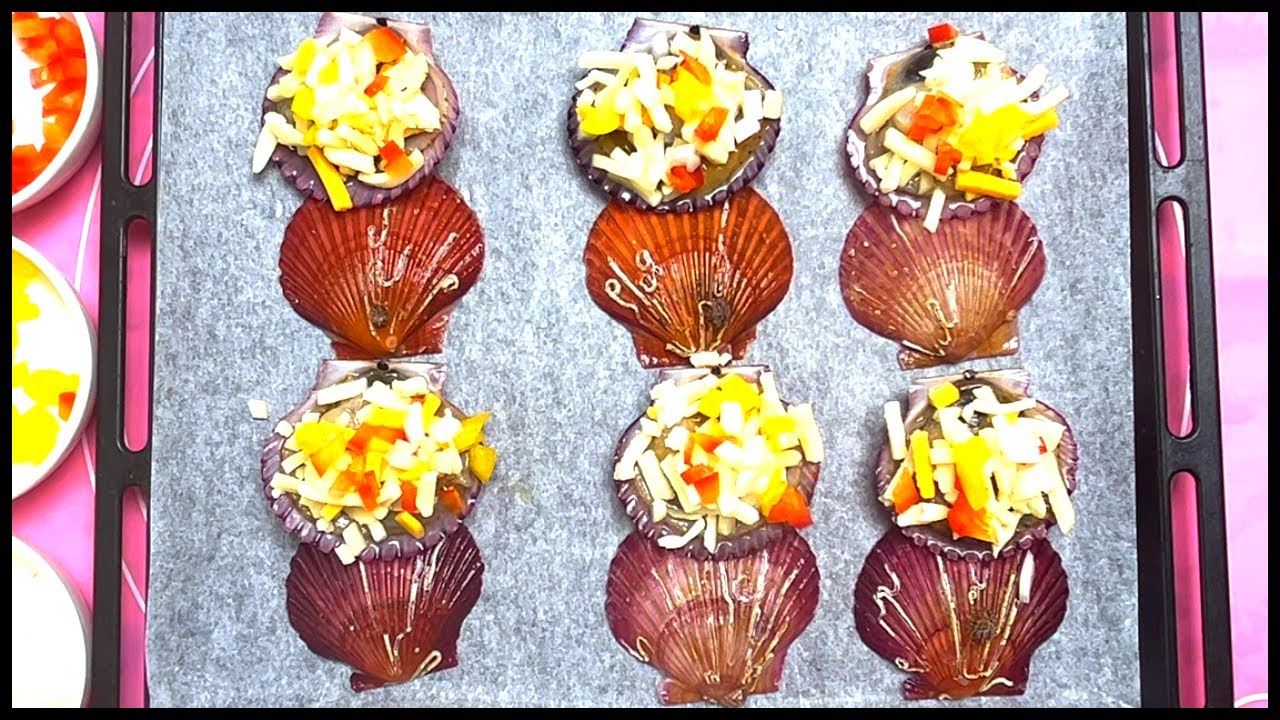 Grilled Red Scallop - YouTube