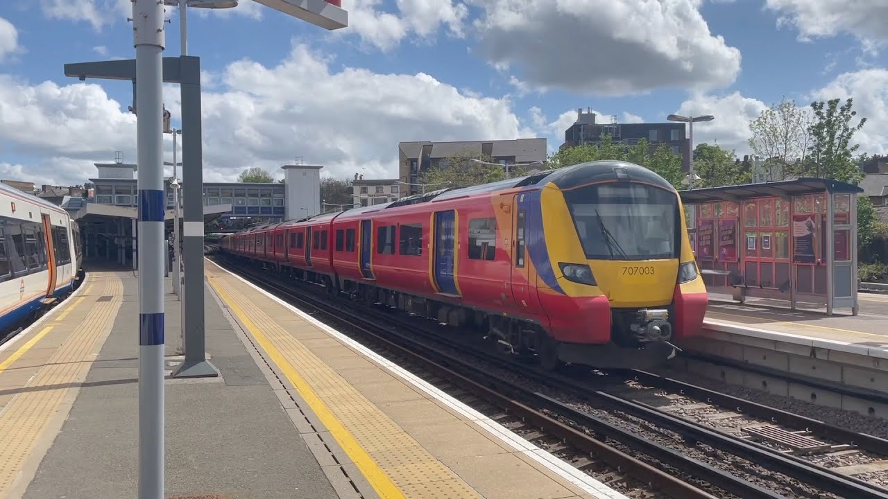 707003 707004 Departing New Cross on test 10/05/21 - YouTube