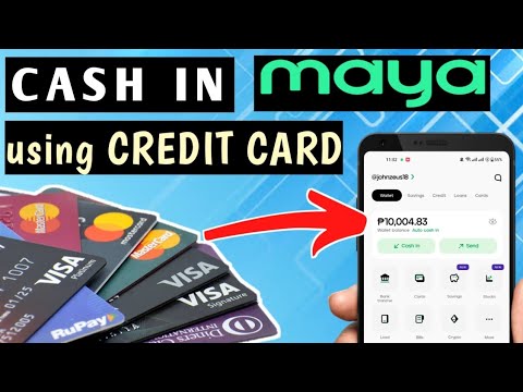 HOW TO CASH IN MAYA USING CREDIT CARD - YouTube