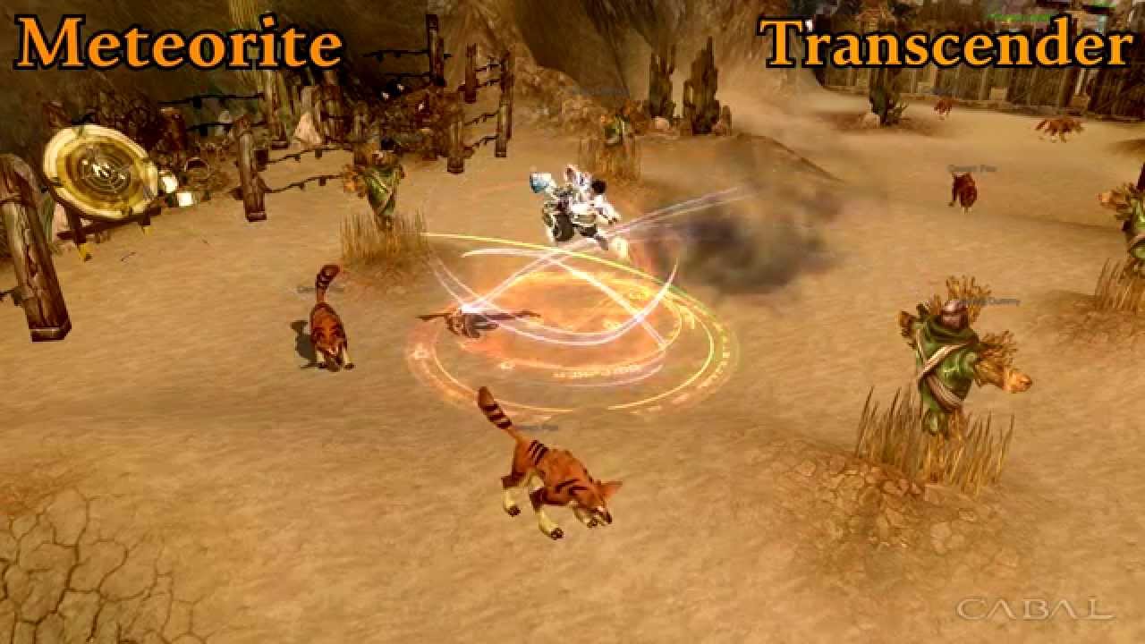 Cabal Online Wizzard Transcender skills - YouTube