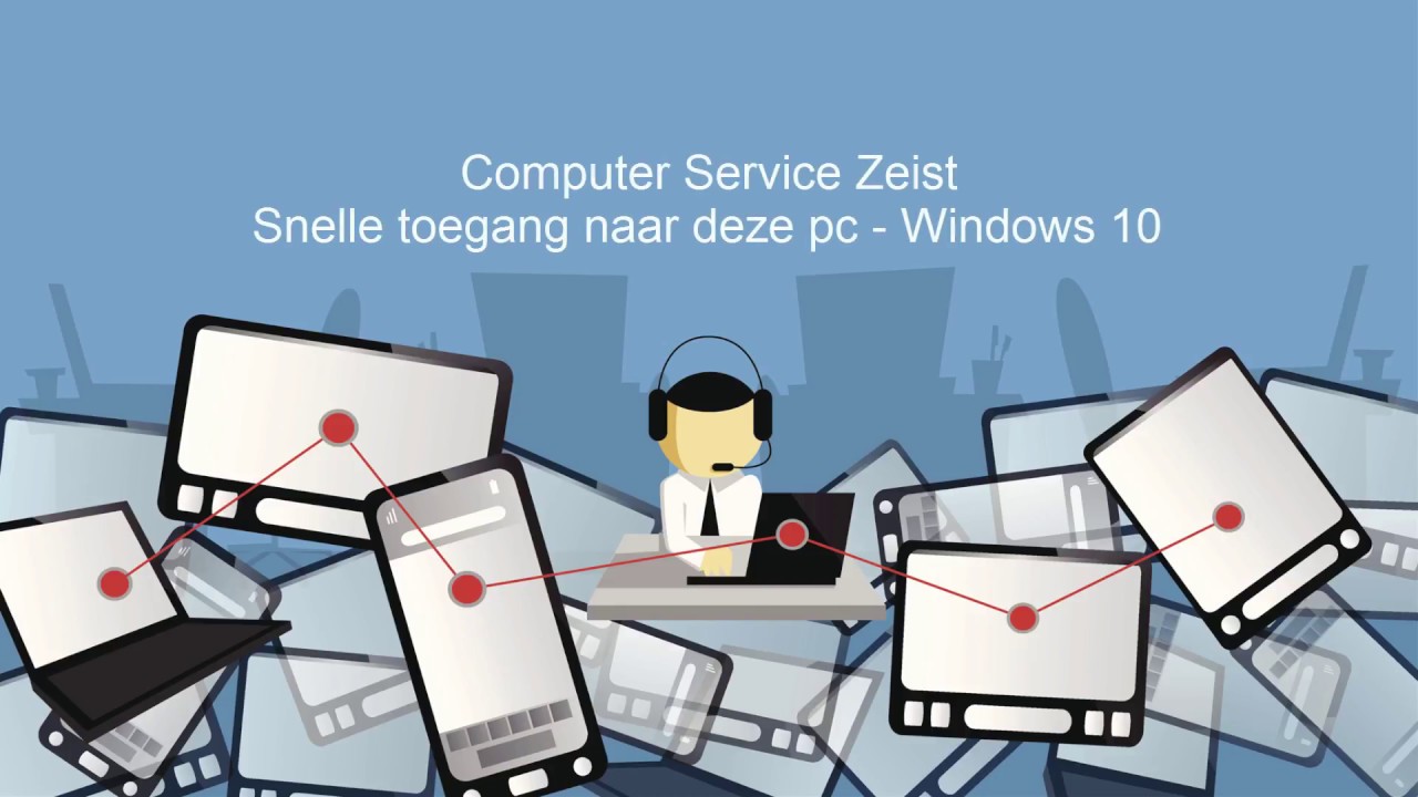 Snelle toegang naar deze pc - windows 10 - YouTube