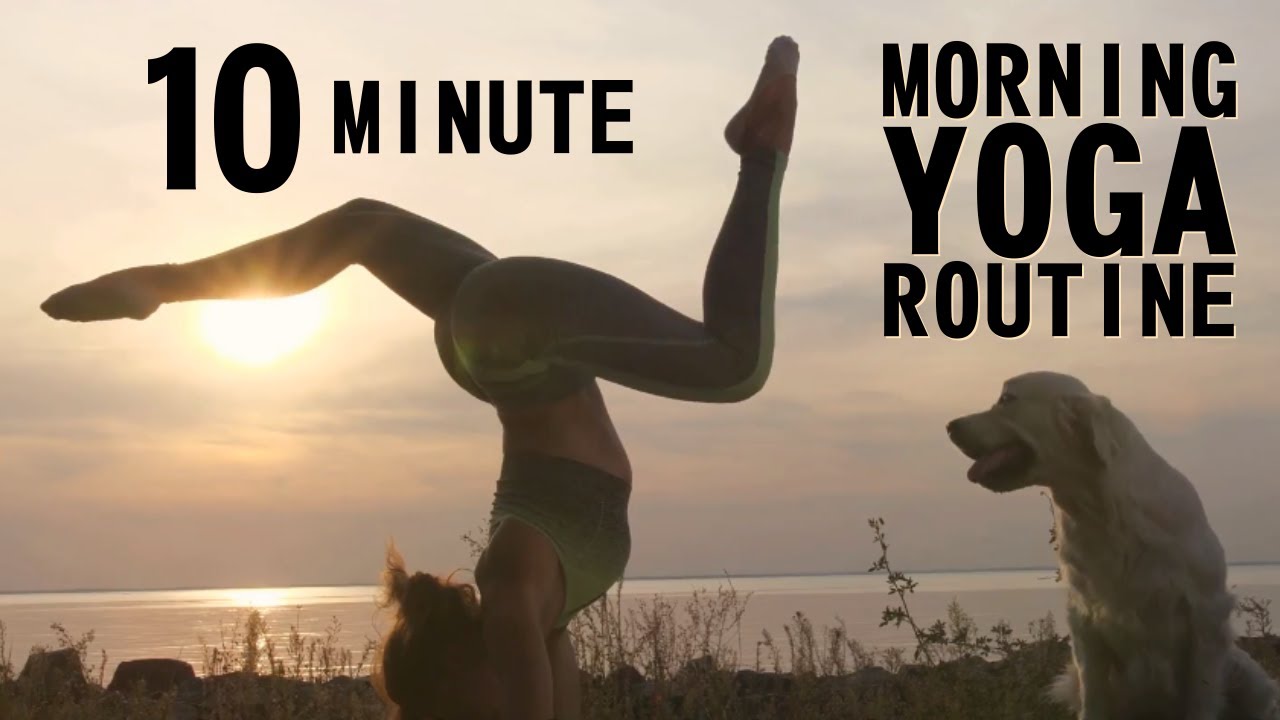 10-Minute Morning Yoga Routine for Beginners | Kickstart Your Day with ...