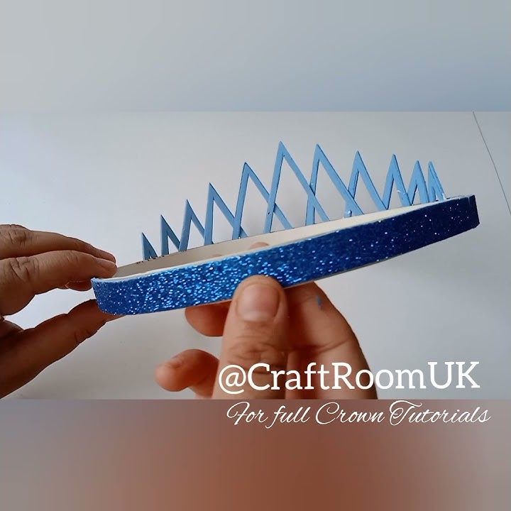 Draw-Cut-Make Your own Crown | Crown Tutorials - YouTube