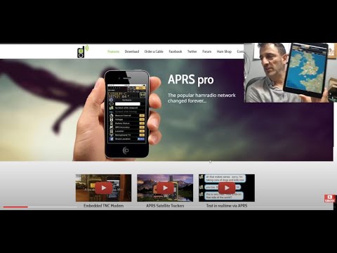 APRS Pro - Iphone App _ Btech K1/K2 Cable - YouTube