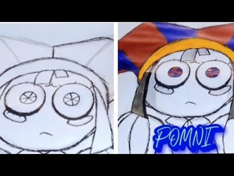 Drawing POMNI //Braydon Drew Vista - YouTube