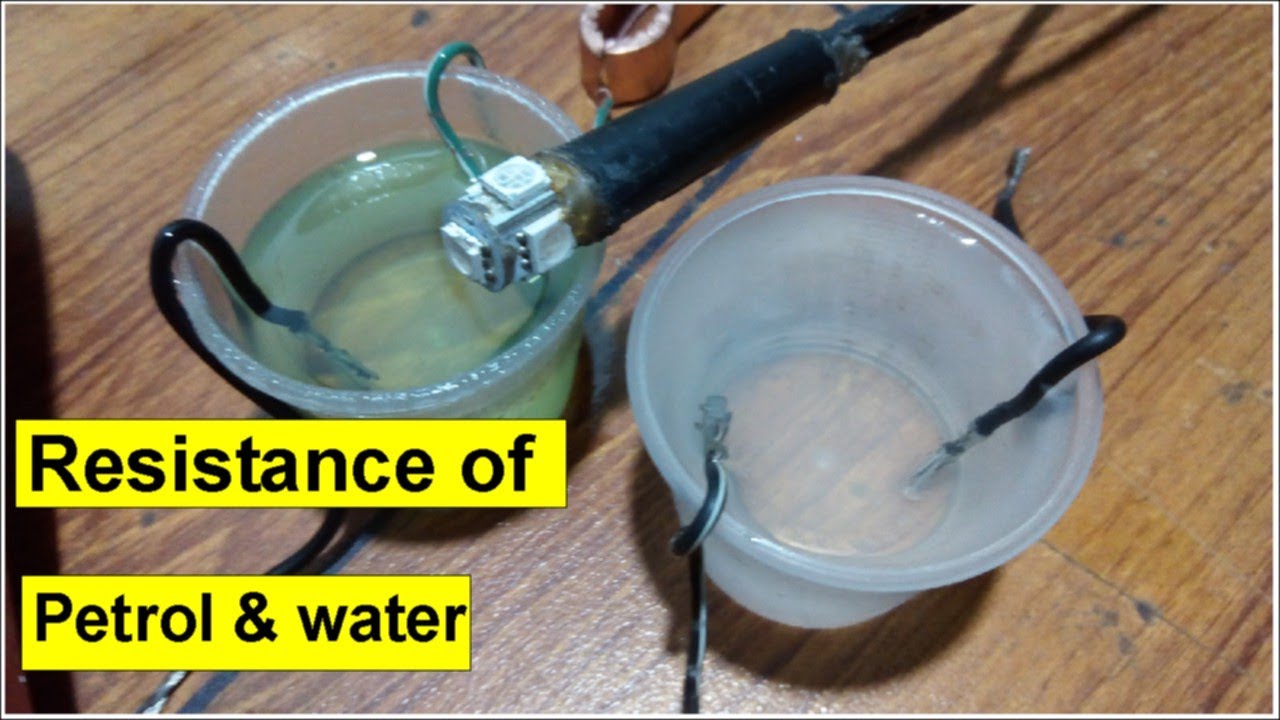 resistance of water and petrol | how to check the resistance of fuel ...