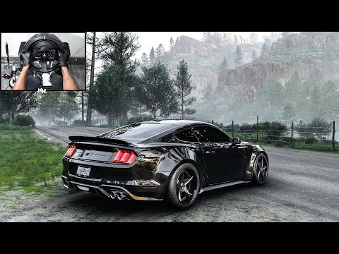 1300HP Deberti Ford Mustang GT | Forza Horizon 5 | Steering Wheel Gameplay