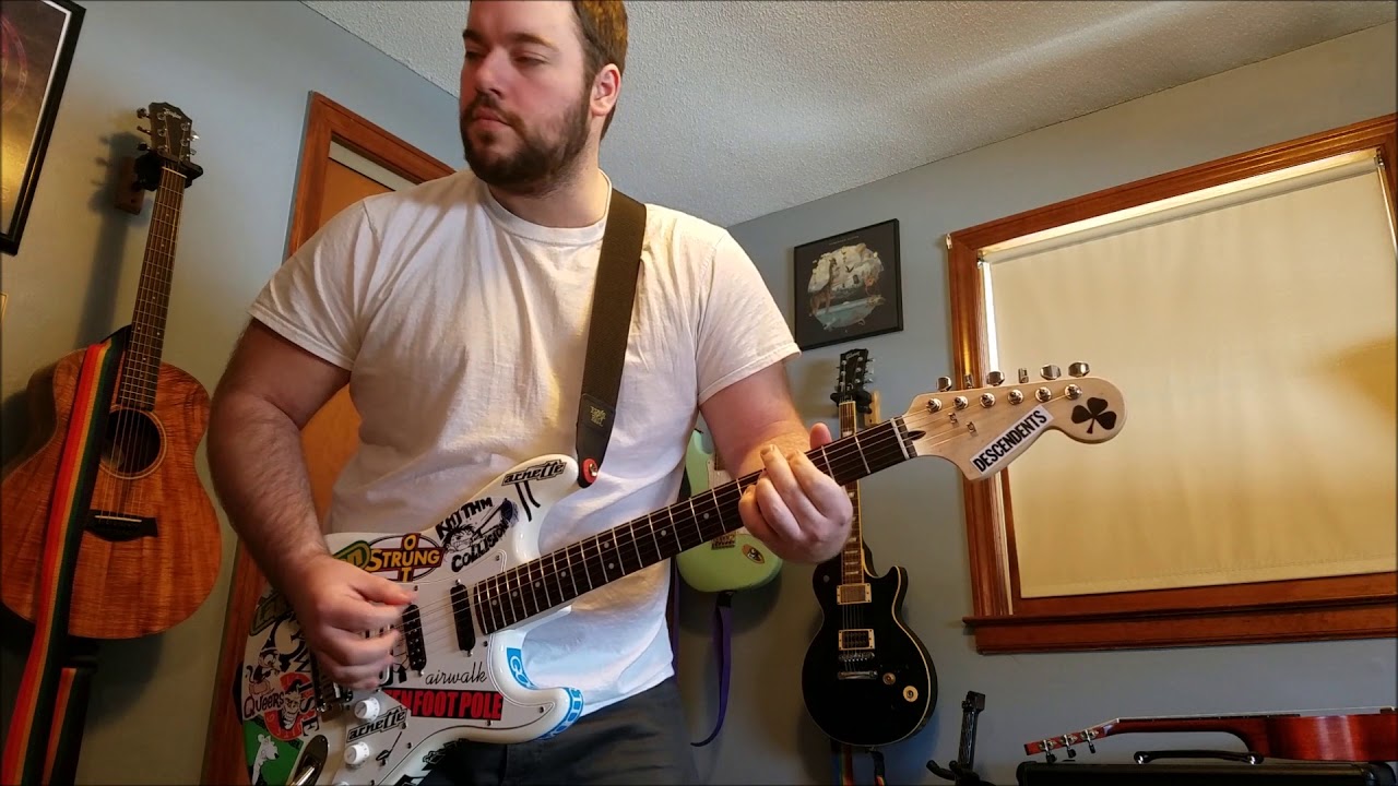 Blink 182 - Ben Wah Balls Guitar Cover - YouTube