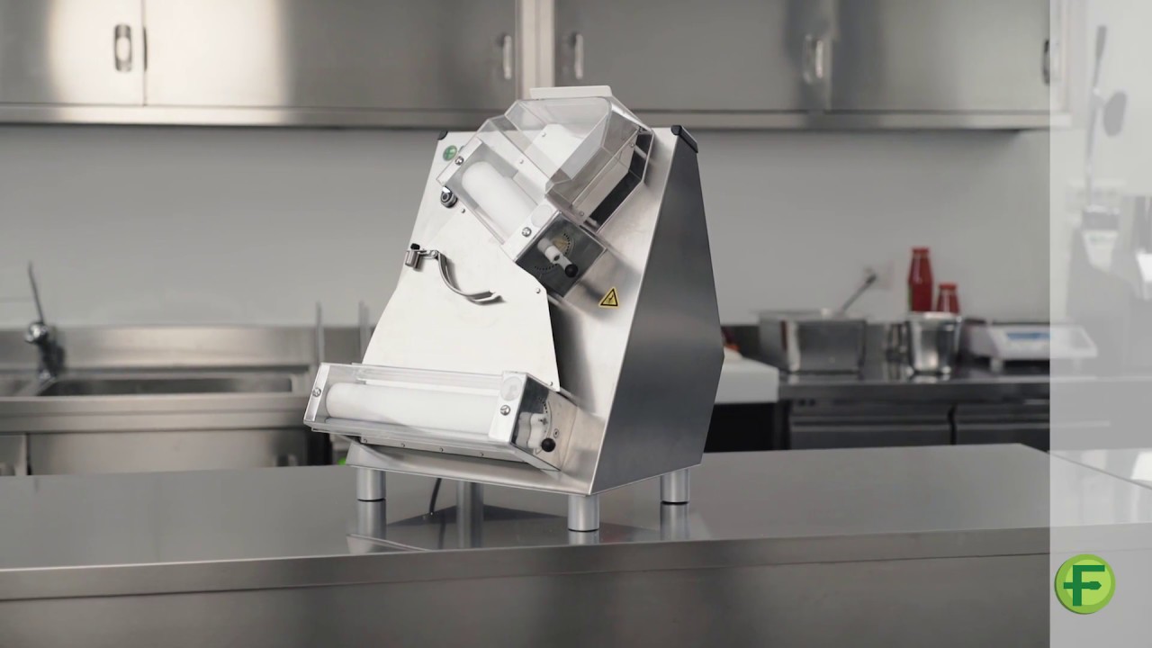 Stendipizza con doppio rullo inclinato - Pizza rolling machine FI/32N ...