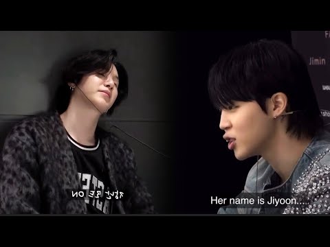 The Moment When Suga named himself Jiyoon at Jimin's FACE fanmeeting 🥰 | Yoonmin moment 