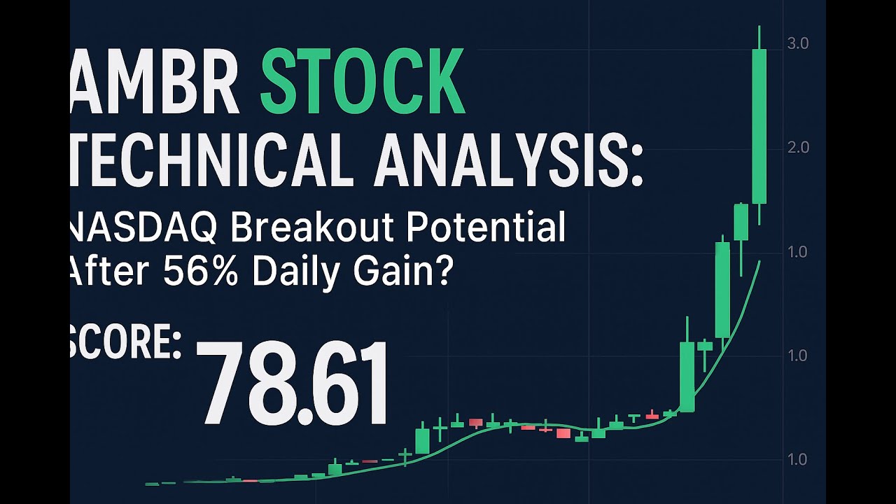 $AMBR NASDAQ Comprehensive Technical Assessment The Case of the AMBR ...