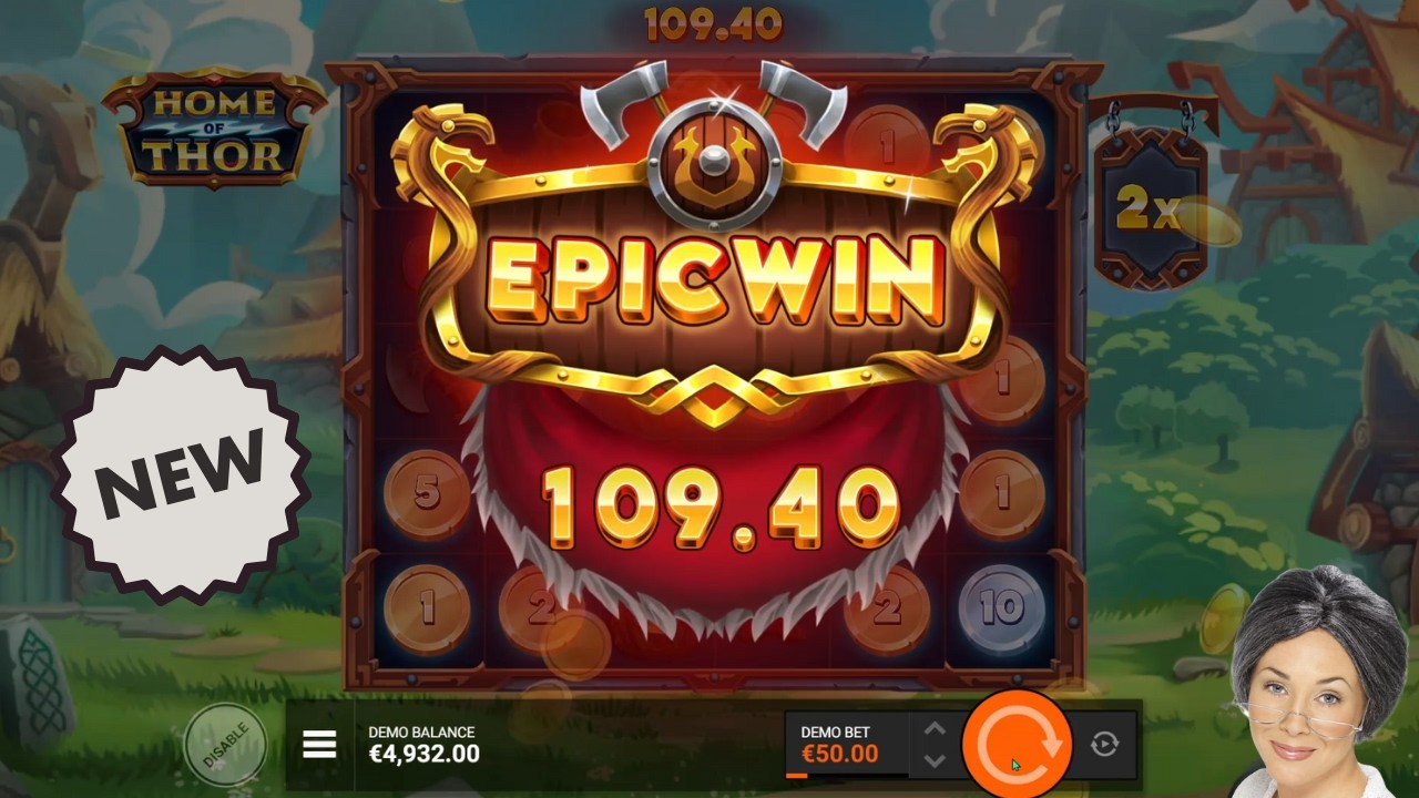 👀 NEW SLOT 🚨 HOME OF THOR🚨 HACKSAW👍 🎰 #slots🚨 - YouTube