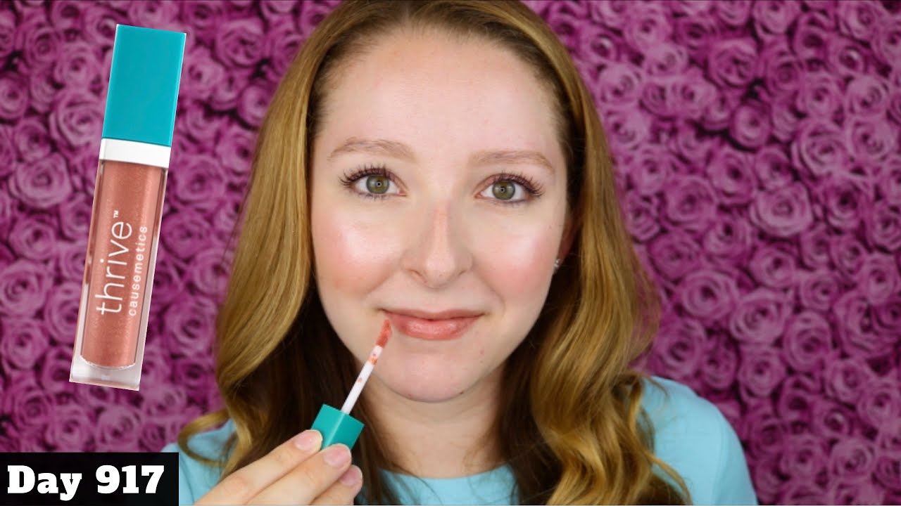 Thrive Causemetics Glossy Lip Hydrating Serum Review | Ruth - YouTube