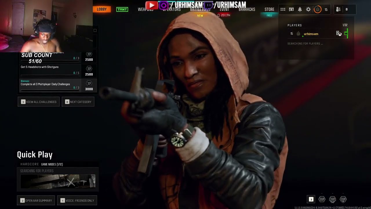 Sammy Played COD Multiplayer For The First Time - YouTube