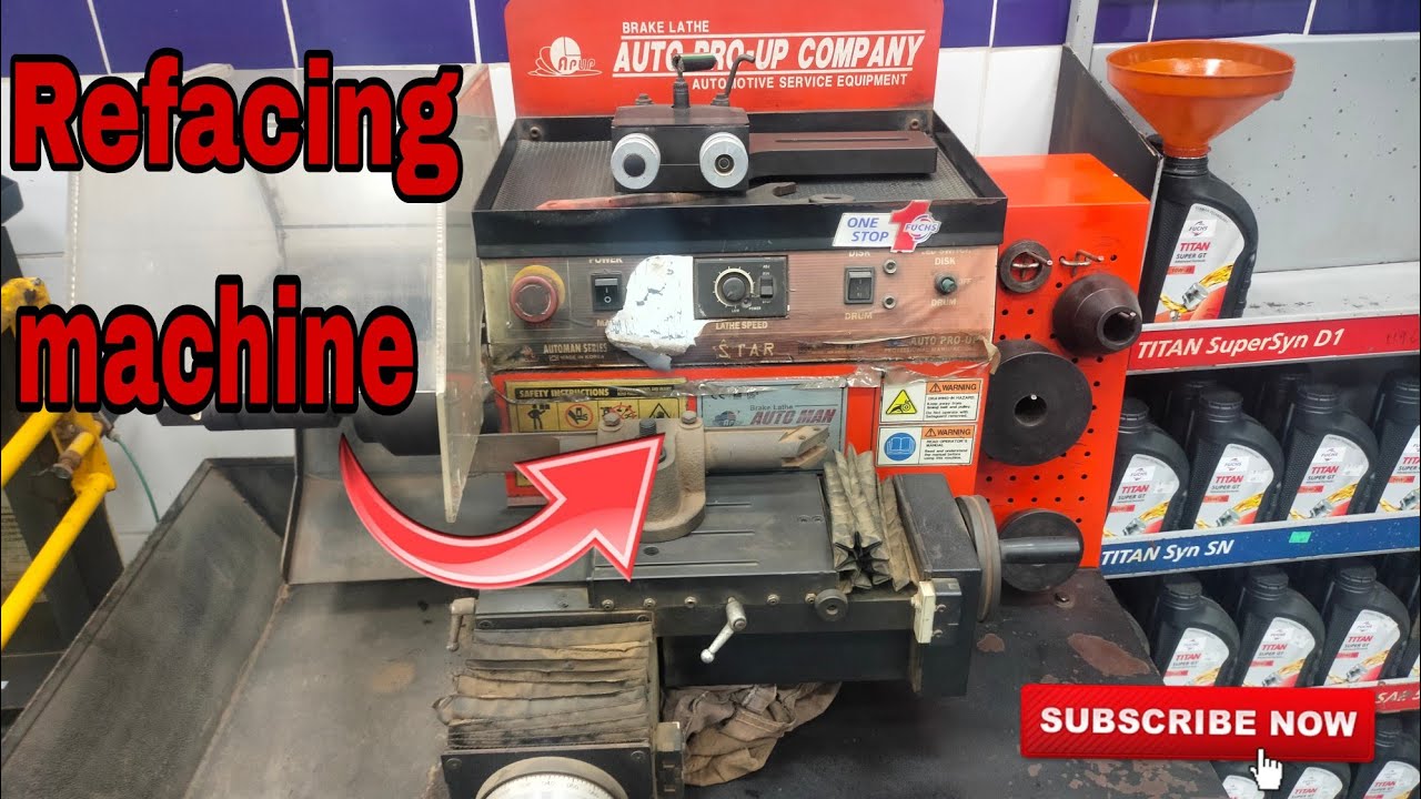 Refacing machine - YouTube