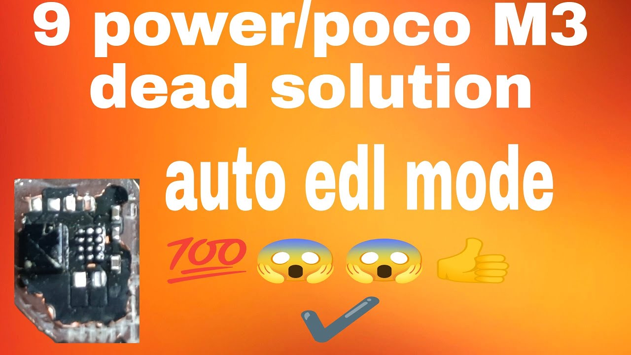 9 power dead solution ! Poco m3 dead solution ! redmi 9 power auto ...