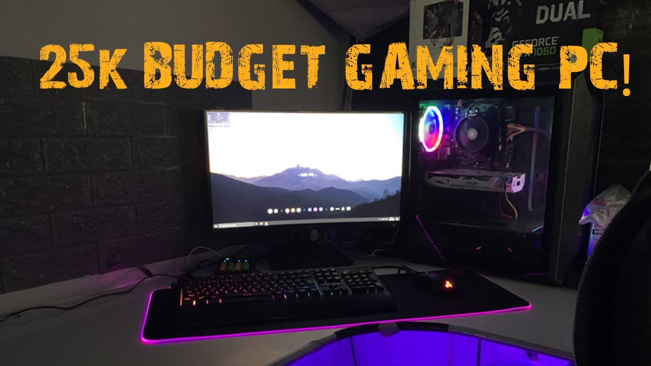 25k BUDGET GAMING PC plus STREAMING! - YouTube