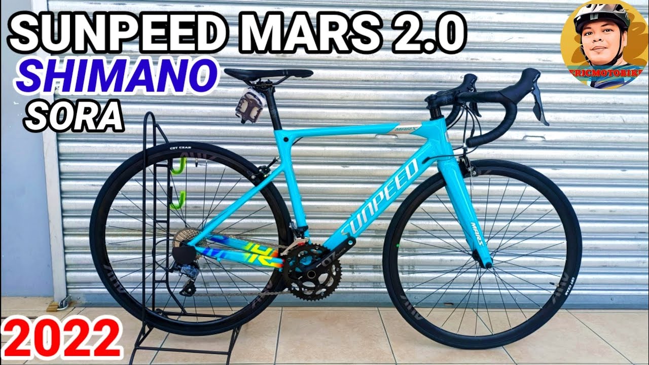 SUNPEED MARS 2.0 BAGONG ROAD BIKE BAGONG PORMA! 10.16 KLGS - YouTube