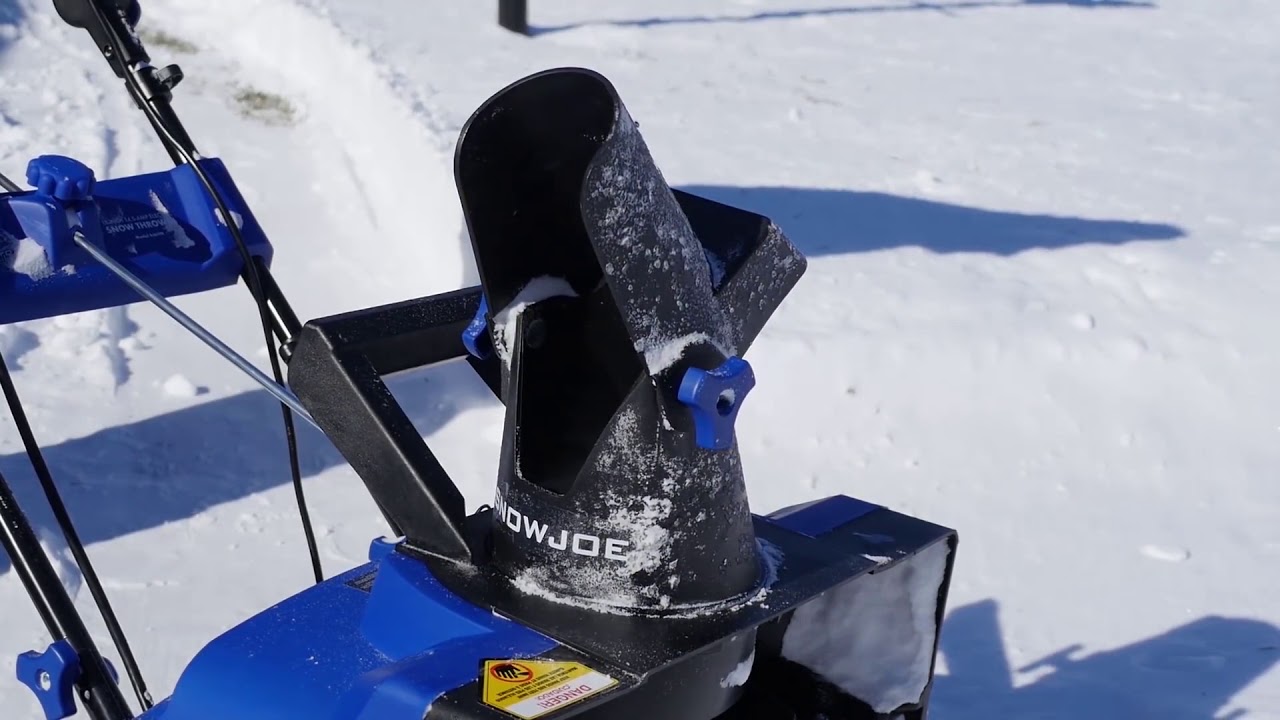 SJ619E Snow Joe Ultra 18 Inch 14 5 Amp Electric Snow Thrower w LED ...
