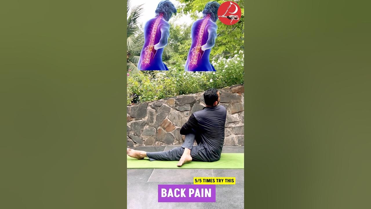 Easy Cracking Lower Back | Cracking Back By Yourself | Back Pain Relief ...