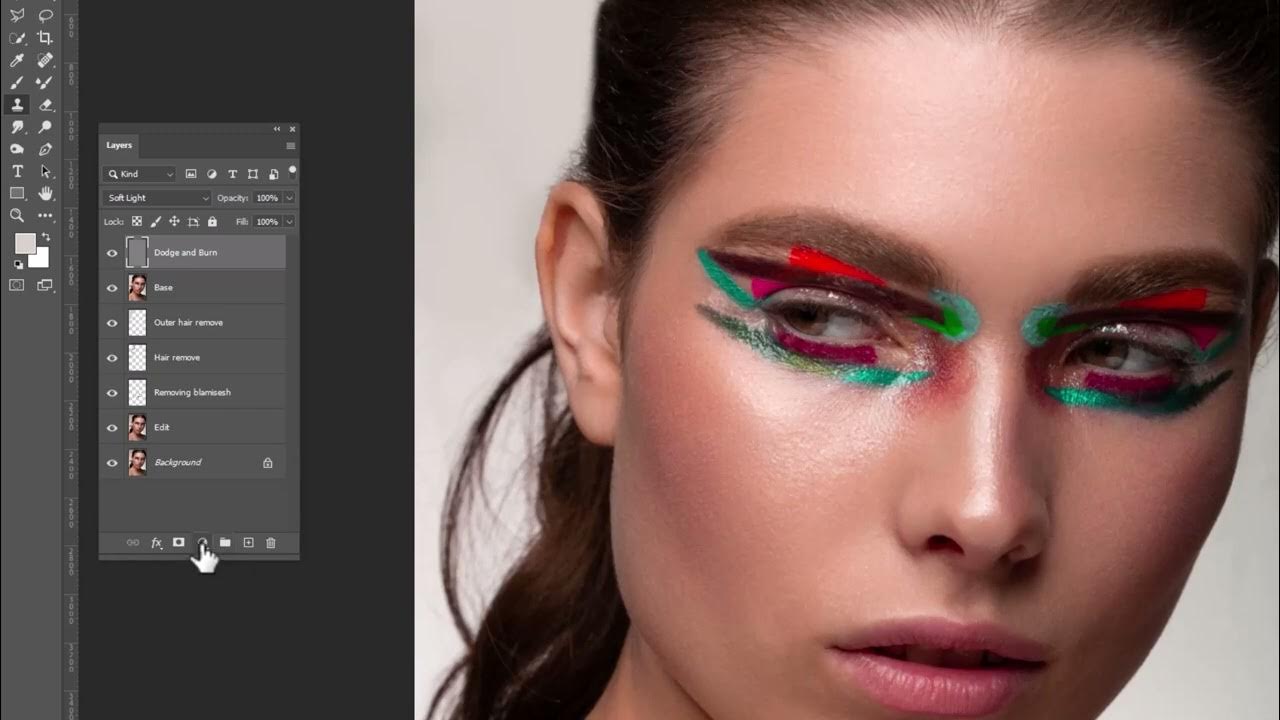 Portrait retouching tutorial - YouTube