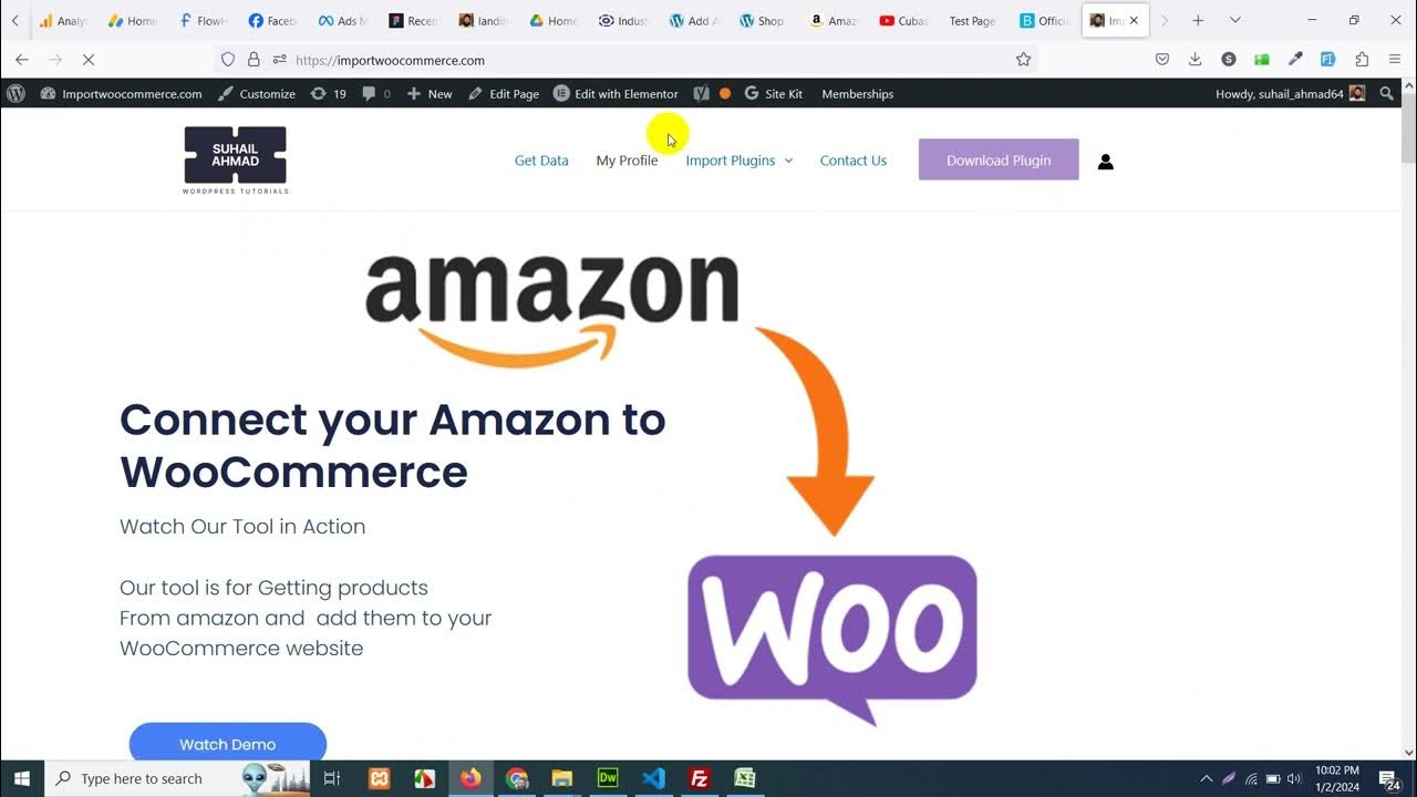 Import Amazon Products to WooCommerce FREE PLUGIN - YouTube